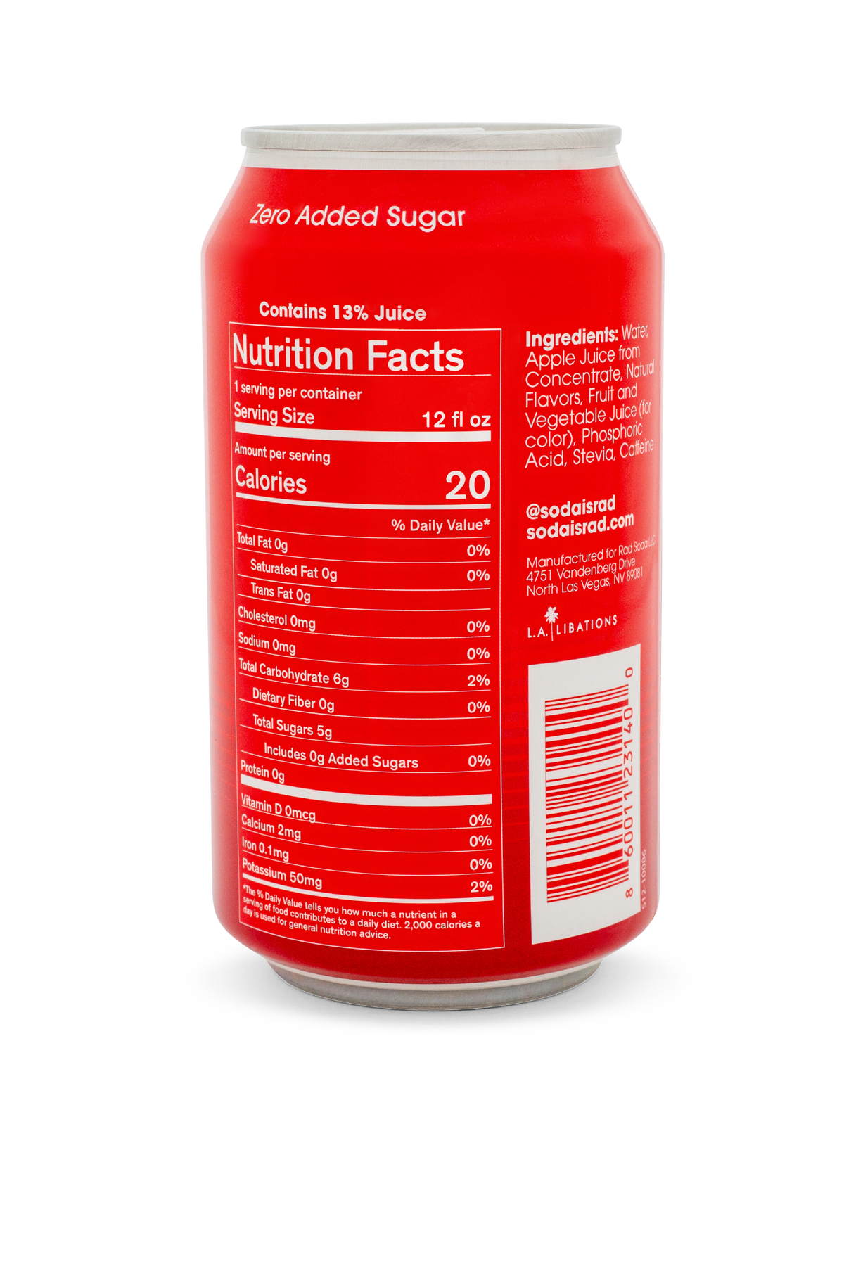 Classic Cola | Rad Soda